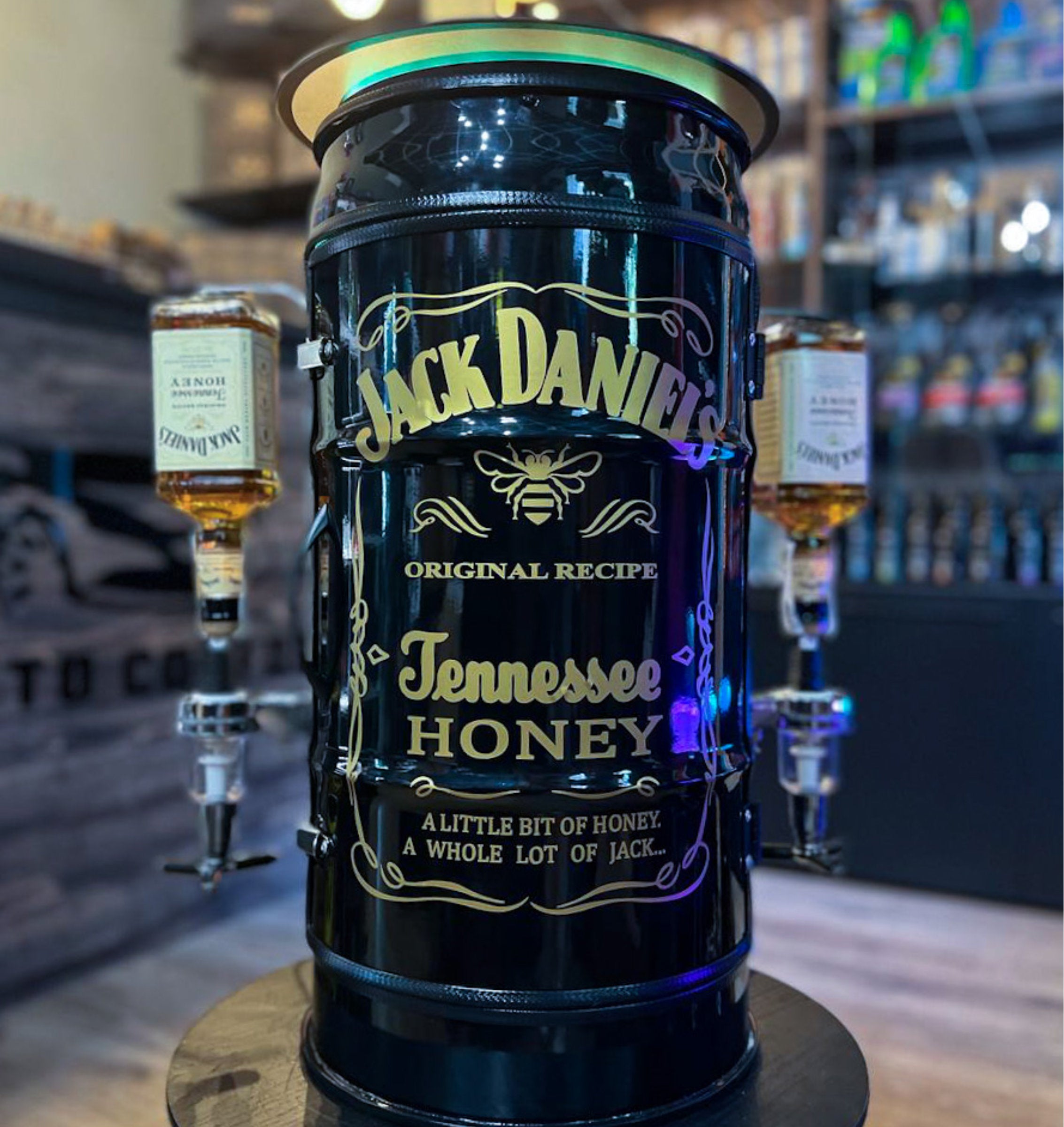 Barrel Mini Bar – Custom Fuel Bar